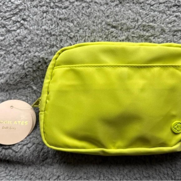 Blogilates | Bags | Blogilates Ultimate Belt Bag Yoga Straps Sunny Lime ...